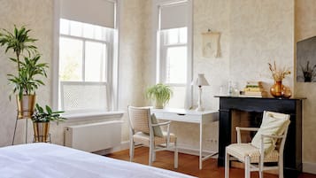 Quarto casal superior (Master ) | 1 quarto, roupas de cama premium, frigobar