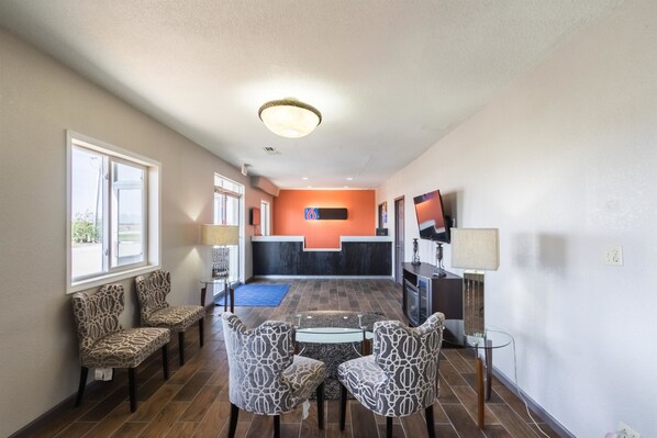 Sala de estar do lobby