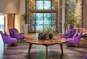 Sala de estar do lobby