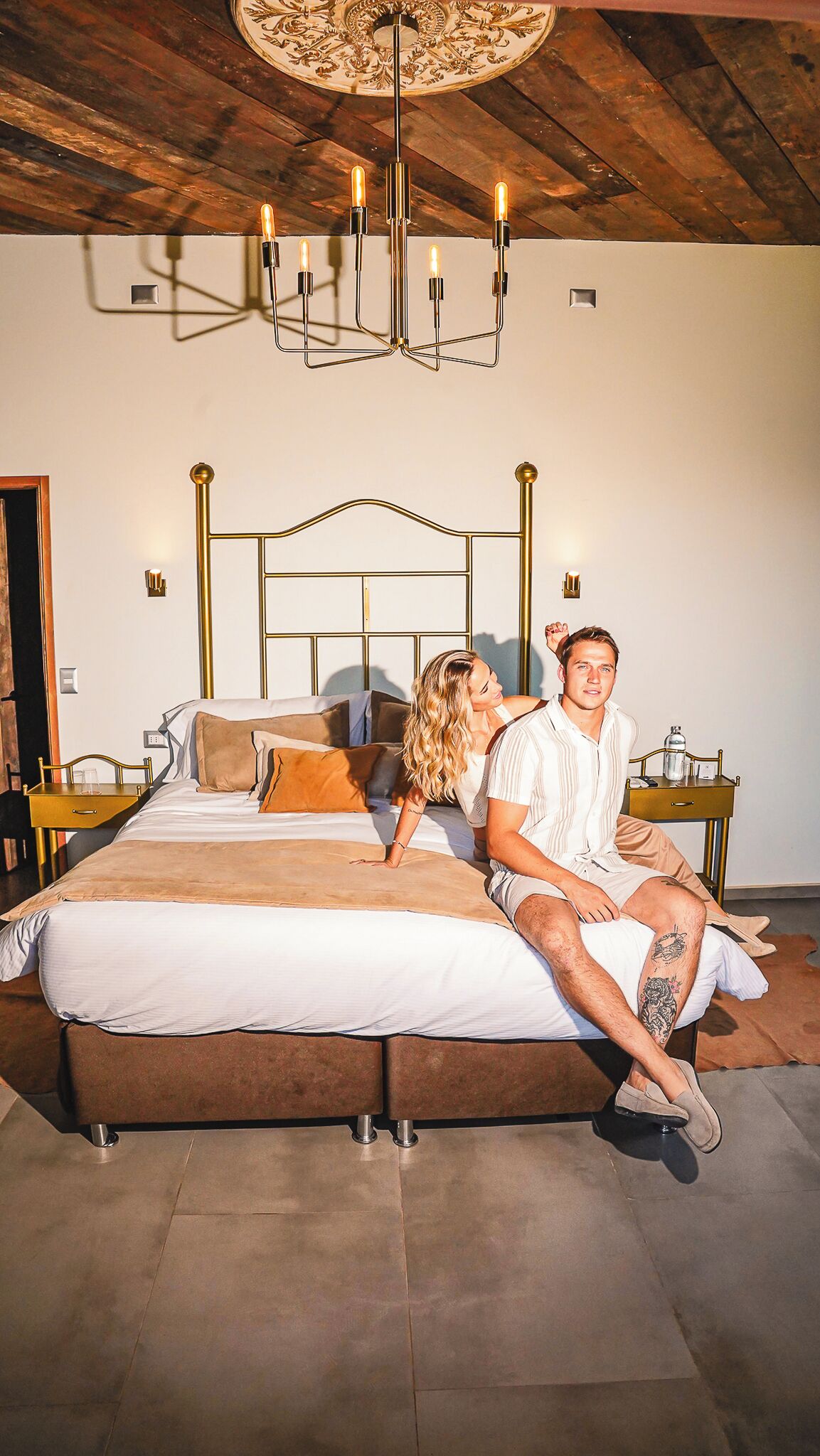 Icono, Habitación en Barrica de Vino | Roupas de cama premium, frigobar, cofres nos quartos, roupa de cama