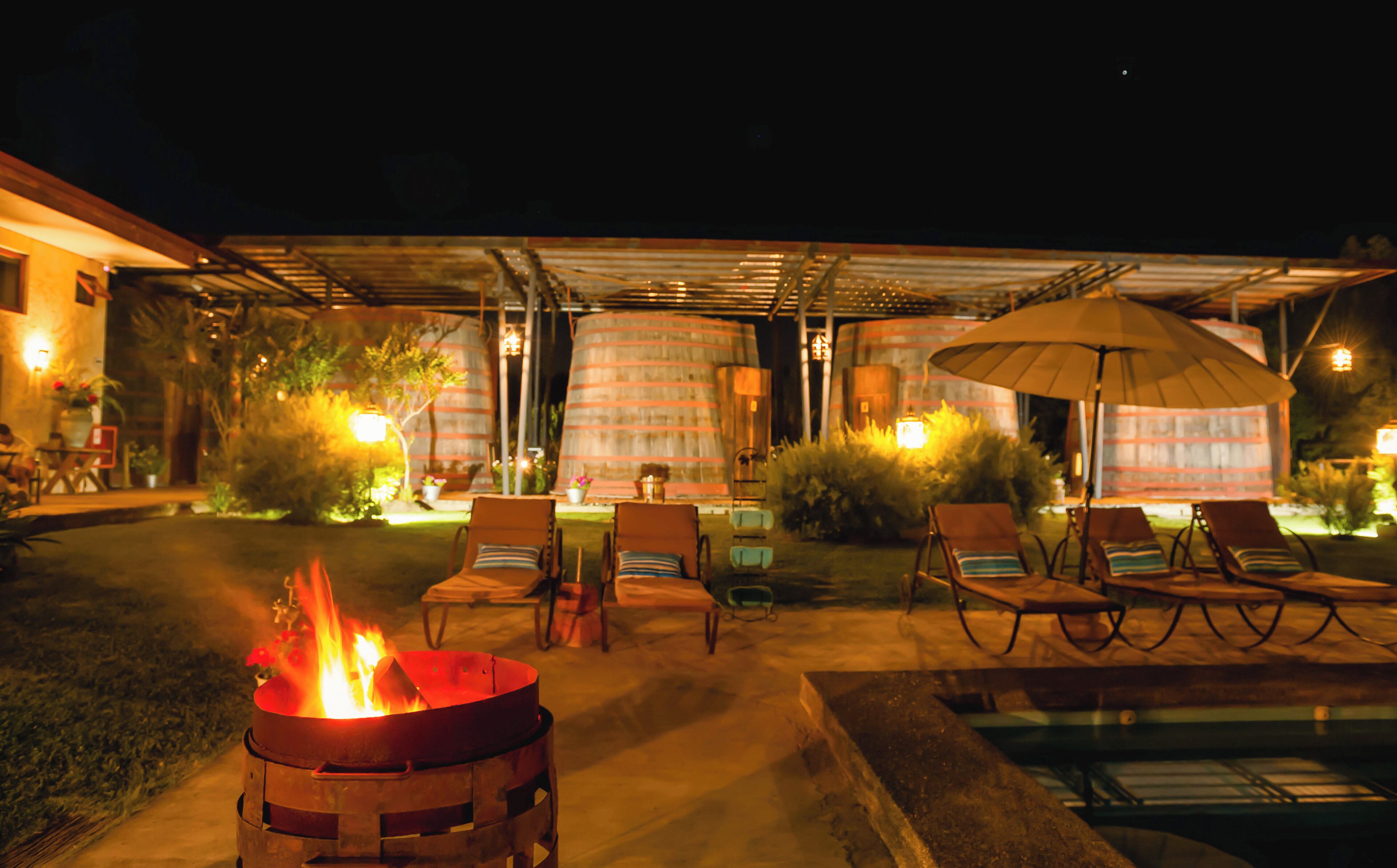 Gran Reserva, Habitación en Barrica de Vino | Roupas de cama premium, frigobar, cofres nos quartos, roupa de cama