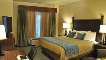 Quarto Executivo, 1 cama king-size | 1 quarto, roupa de alta qualidade, quartos insonorizados