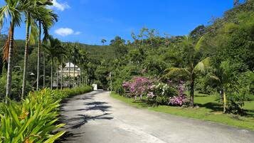 Entrada do alojamento