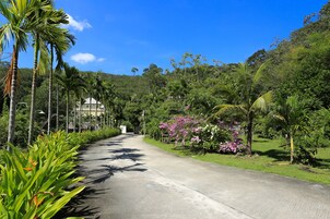 Entrada do alojamento