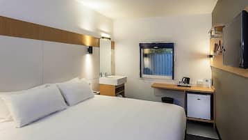 Wi-fi grátis, roupa de cama fornecida