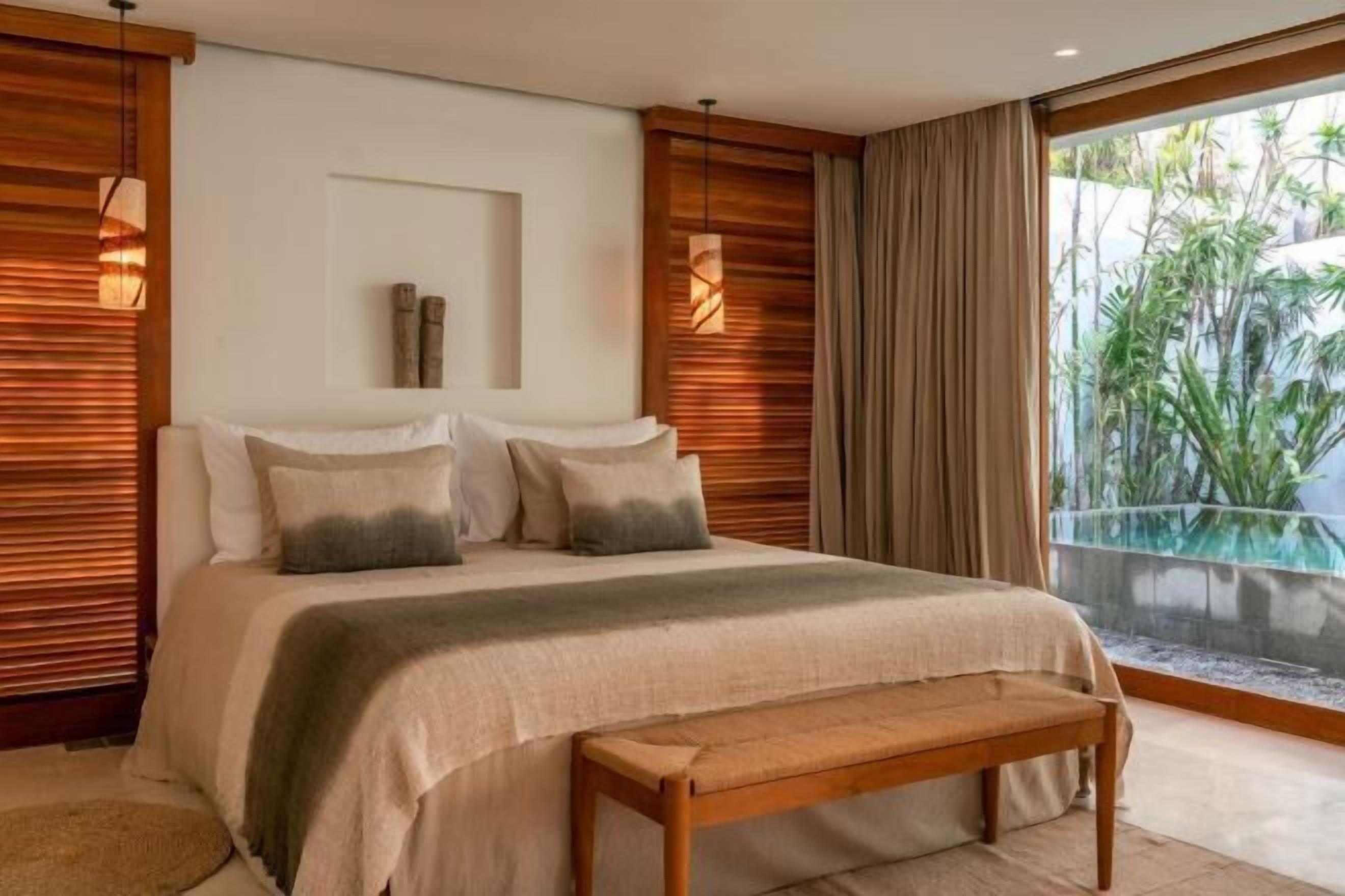 1 quarto, roupa de alta qualidade, edredões de penas, minibar 