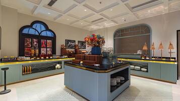 Café da manhã com buffet todos os dias (VND 230000 por pessoa)