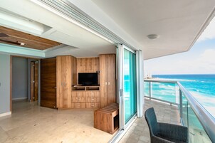 Quarto presidencial, vista para o oceano | Terraço/pátio