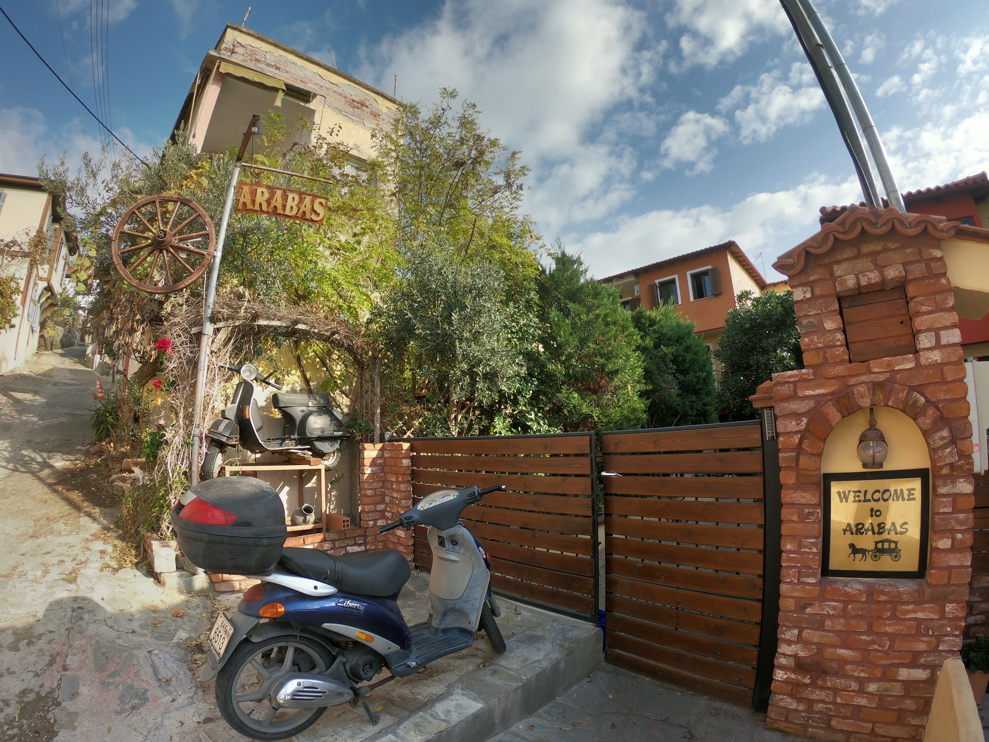 Entrada da propriedade