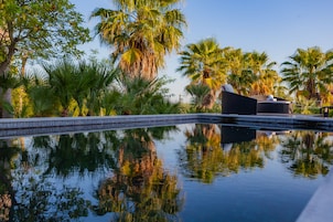 Villa Deluxe, 2 quartos, vista para o jardim | Piscina privativa