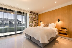 Cobertura, 3 quartos, sacada | Roupas de cama premium, edredons de pluma, frigobar, cofres nos quartos