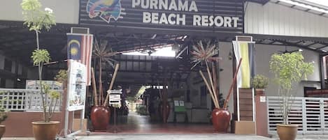 Entrada da propriedade