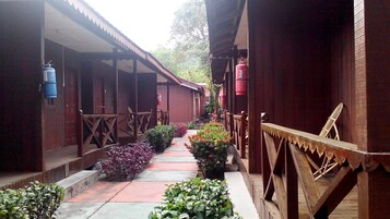 Chalé Deluxe | Pátio interior