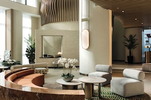 Sala de estar do lobby