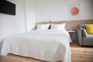 Estúdio (Hagenauer Strasse) | Roupas de cama premium, cortinas blackout, quartos à prova de som