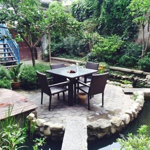 Refeições ao ar livre