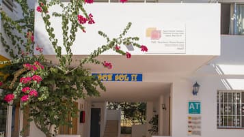 Entrada do alojamento