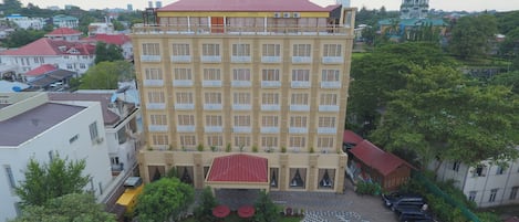 Fachada da propriedade