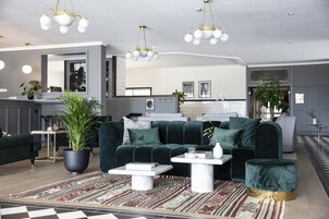 Sala de estar do lobby