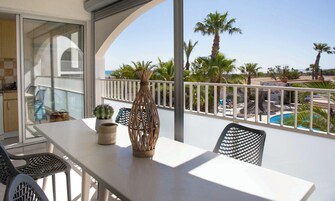 Appartement 6 personnes - 3 chambres - Terrasse - Vue mer | Terraço/pátio