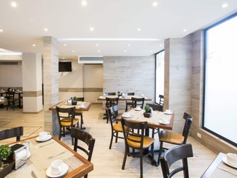 Café da manhã, almoço e jantar