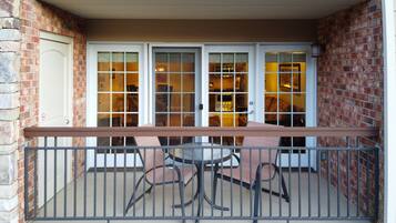 Estúdio, 1 cama queen-size e sofá-cama | Varanda