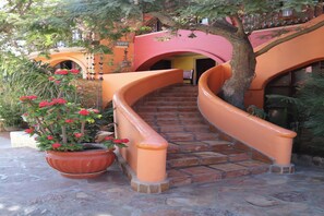 Entrada do alojamento