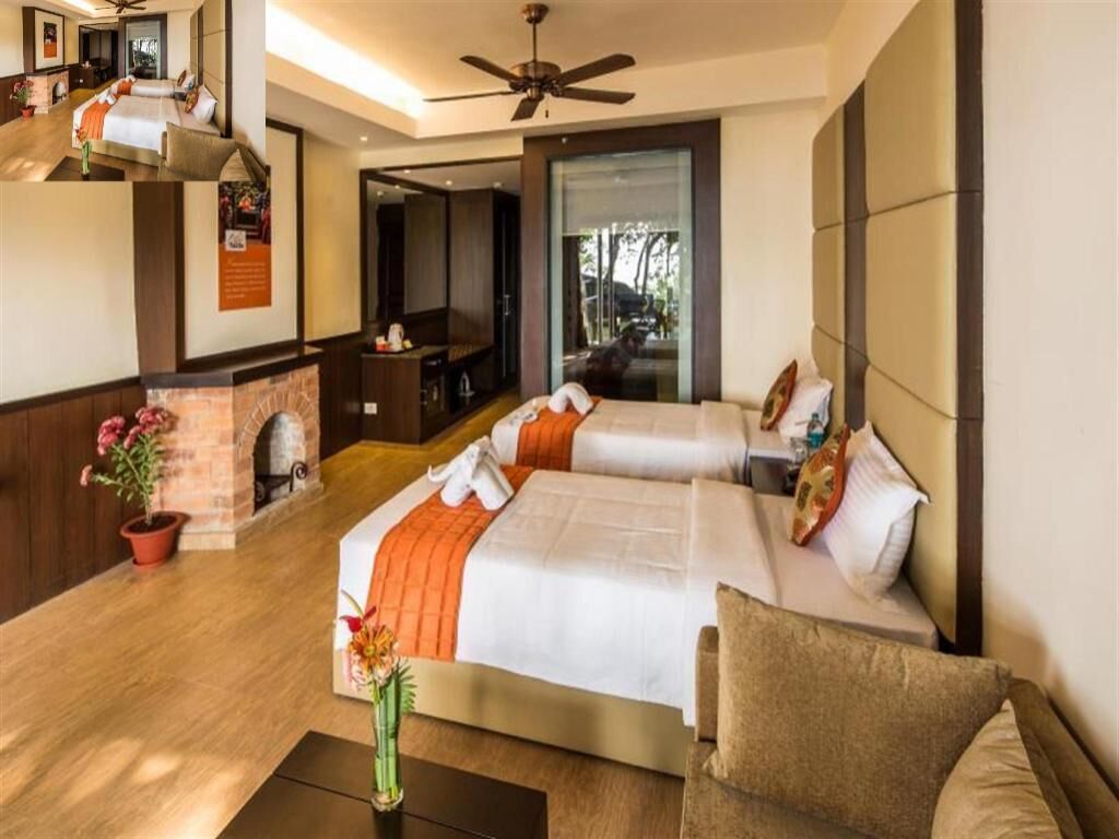 1 quarto, roupas de cama premium, frigobar, cofres nos quartos