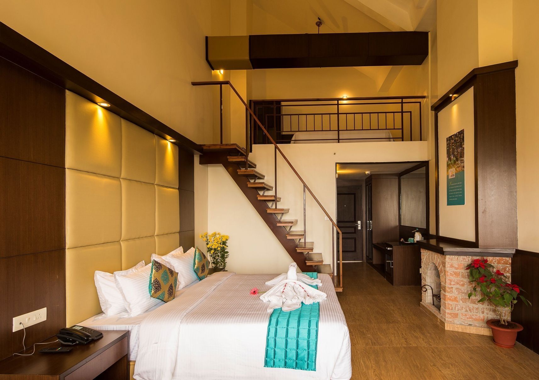 1 quarto, roupas de cama premium, frigobar, cofres nos quartos