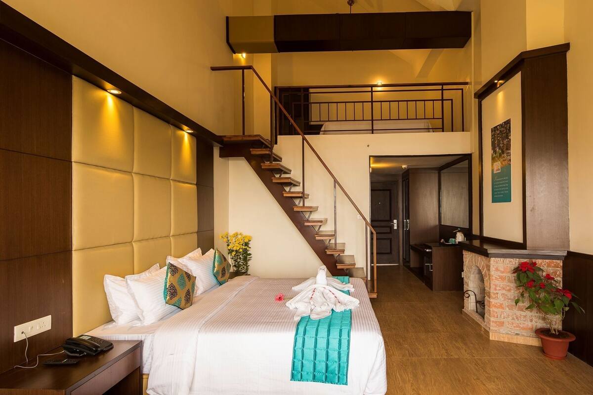 1 quarto, roupas de cama premium, frigobar, cofres nos quartos