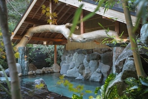 Vila superluxo | Banheiro | Chuveiro/banheira combinados, banheiras de fontes termais