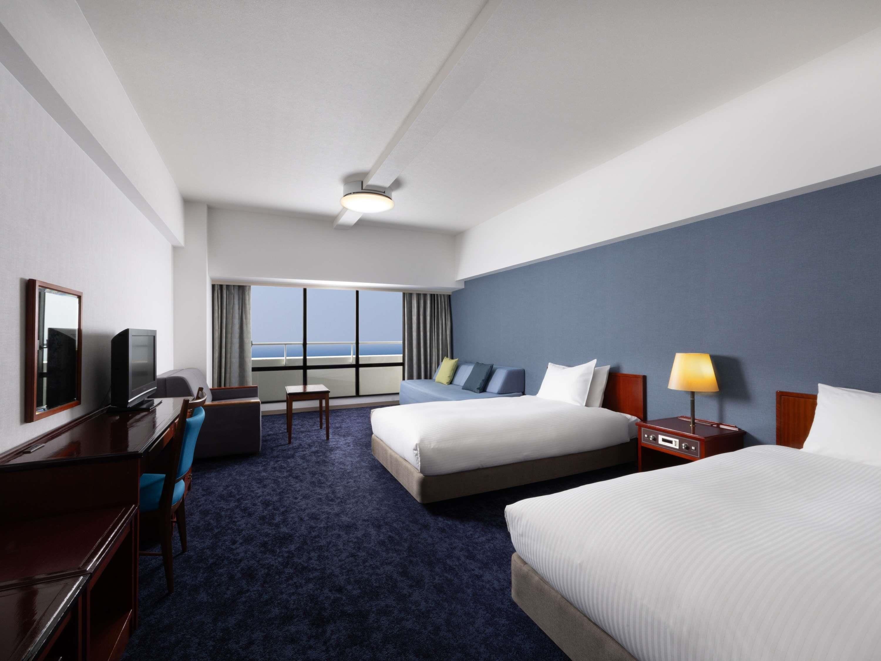 Quarto Clássico, 2 camas individuais, vista para o mar | Roupa de alta qualidade, edredões de penas, cofre no quarto 