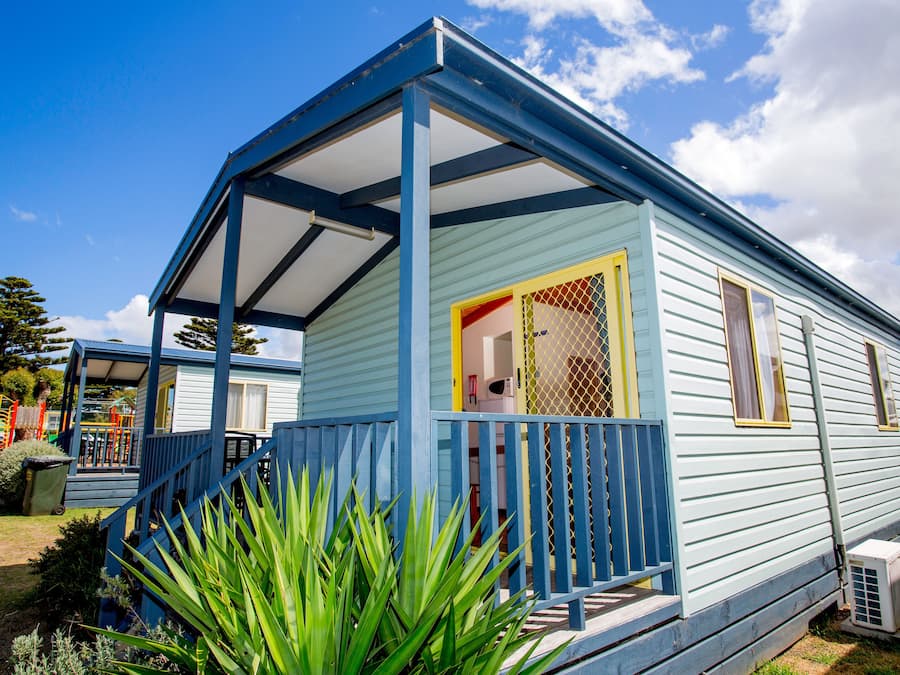 Cabana de Madeira Deluxe (Curlew) | Terraço/pátio interior