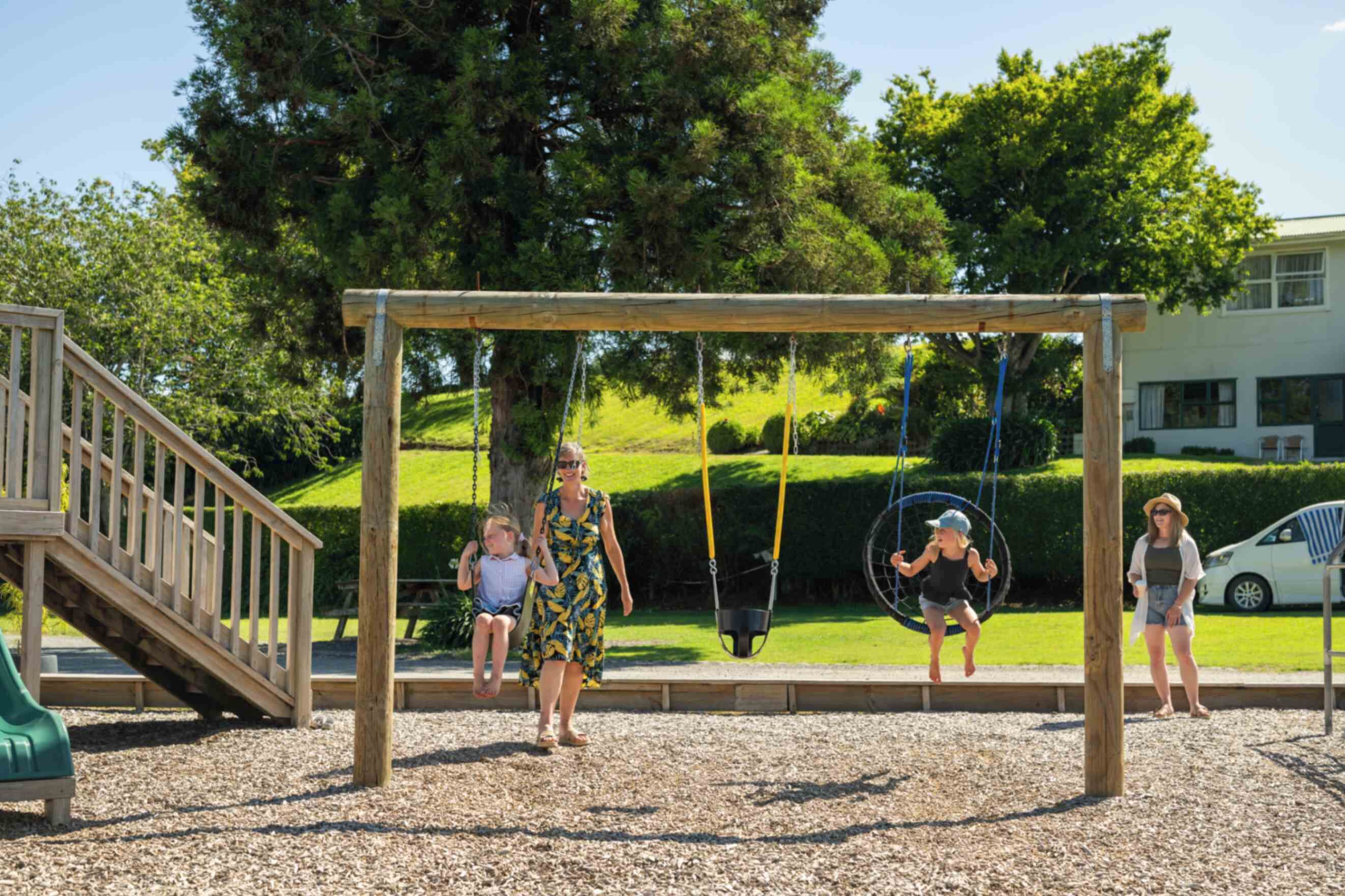 Área de recreio para crianças (ao ar livre)