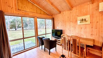 Cabana de Madeira Superior | Secretária adequada para computadores portáteis, quartos insonorizados