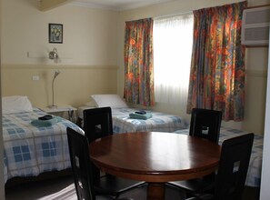 Opções para refeição no quarto