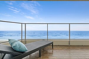 Vista para a praia ou o mar