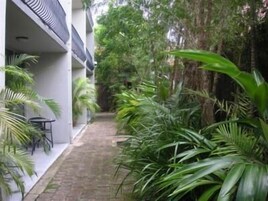 Estúdio Básico, kitchenette | Terraço/pátio interior
