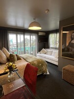 Estúdio Executivo, varanda | Minibar, com decoração personalizada, com mobília individualizada 