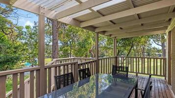 Cabana de Madeira Superior | Terraço/pátio interior