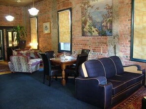 Sala de estar do lobby