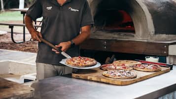 Área para churrascos e piqueniques