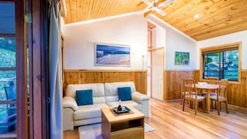 Casa de campo superluxo, 1 cama Queen (Bush Spa) | 1 quarto, roupas de cama premium, quartos à prova de som
