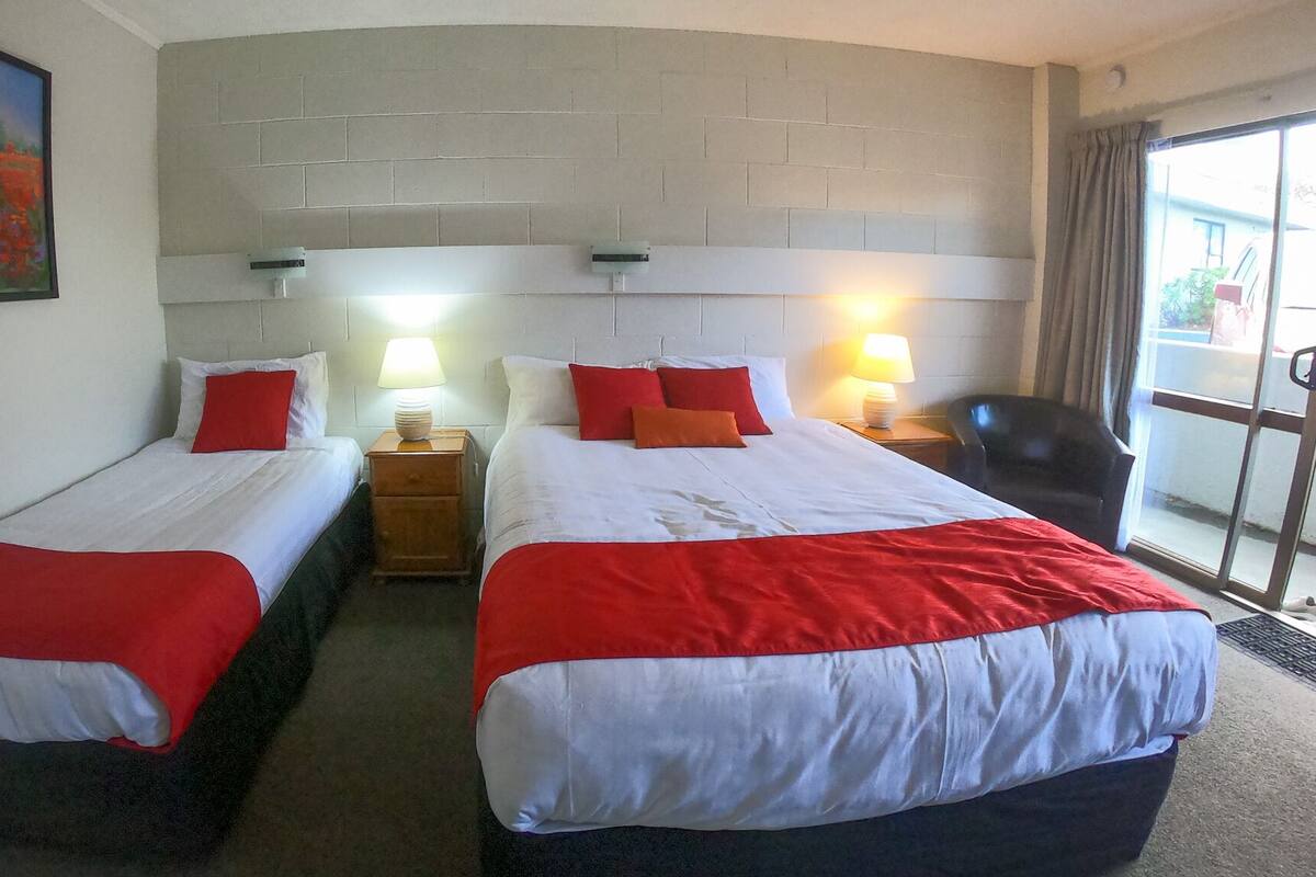 Quarto Triplo Comfort | Lençóis de algodão egípcio, roupa de alta qualidade 