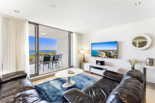 Apartamento, 3 quartos, vista para o oceano | Vista do quarto