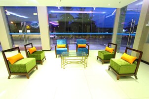 Sala de estar do lobby