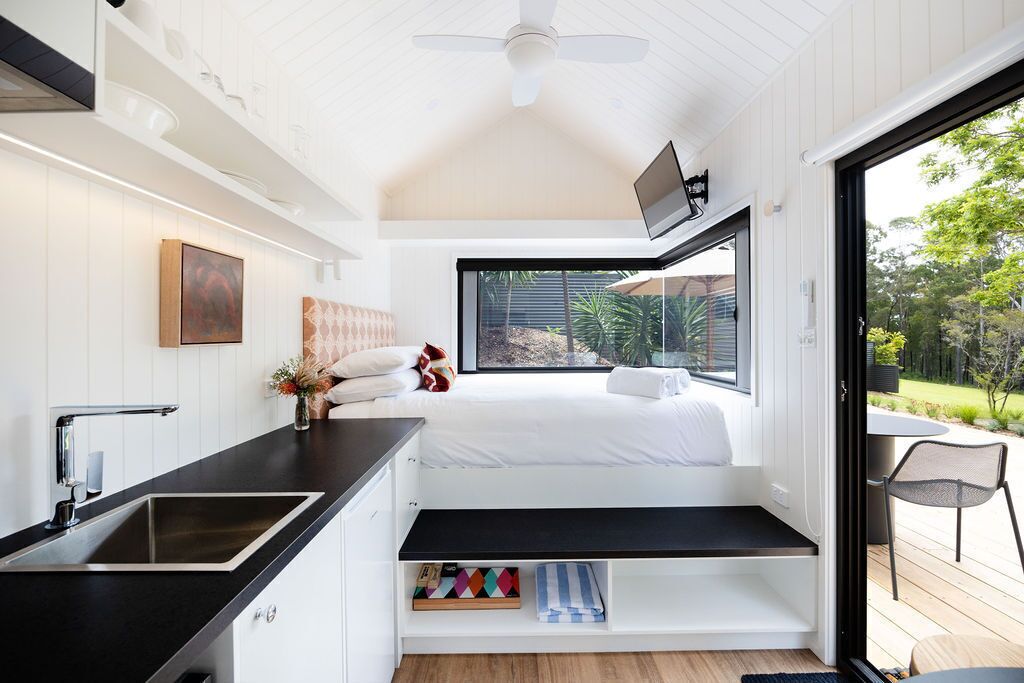 Cabana econômica | 1 quarto, roupas de cama premium, individualmente decorados