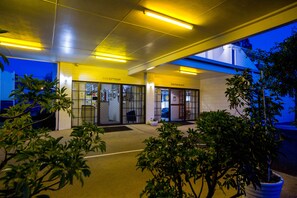 Entrada do alojamento