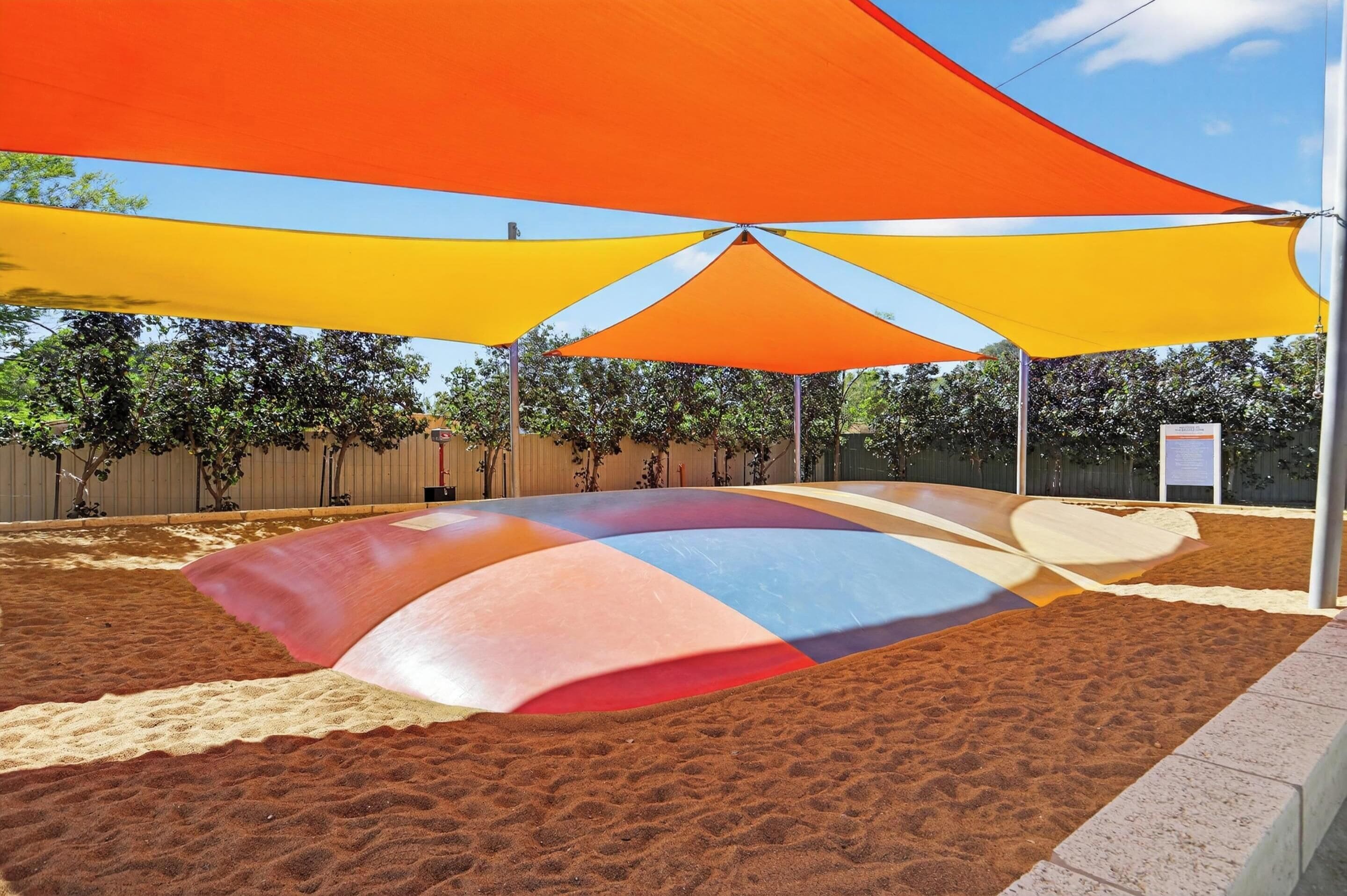 Área de recreio para crianças (ao ar livre)