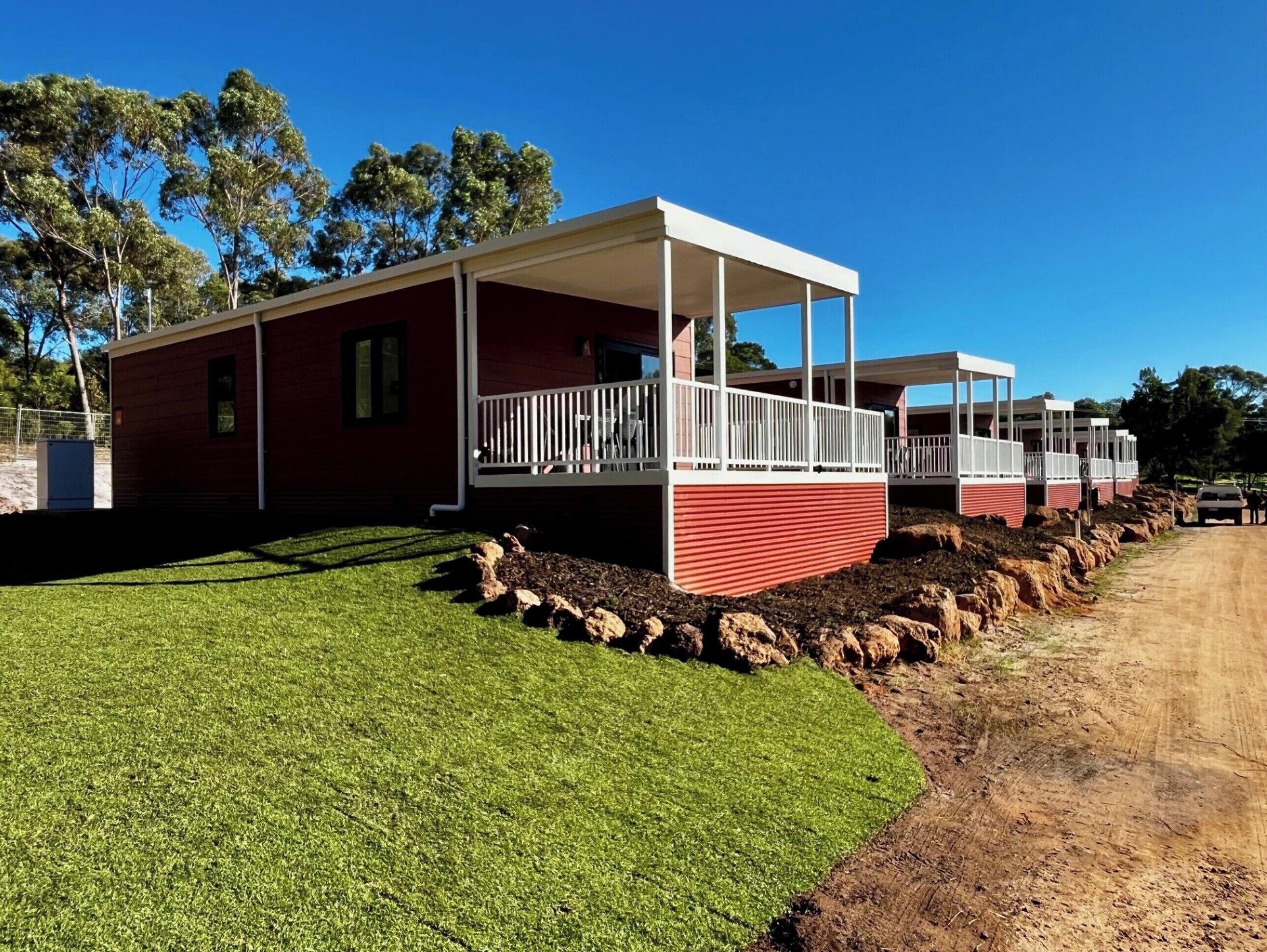 Cabana de Madeira Deluxe, 2 quartos (Sleeps 6) | Terraço/pátio interior